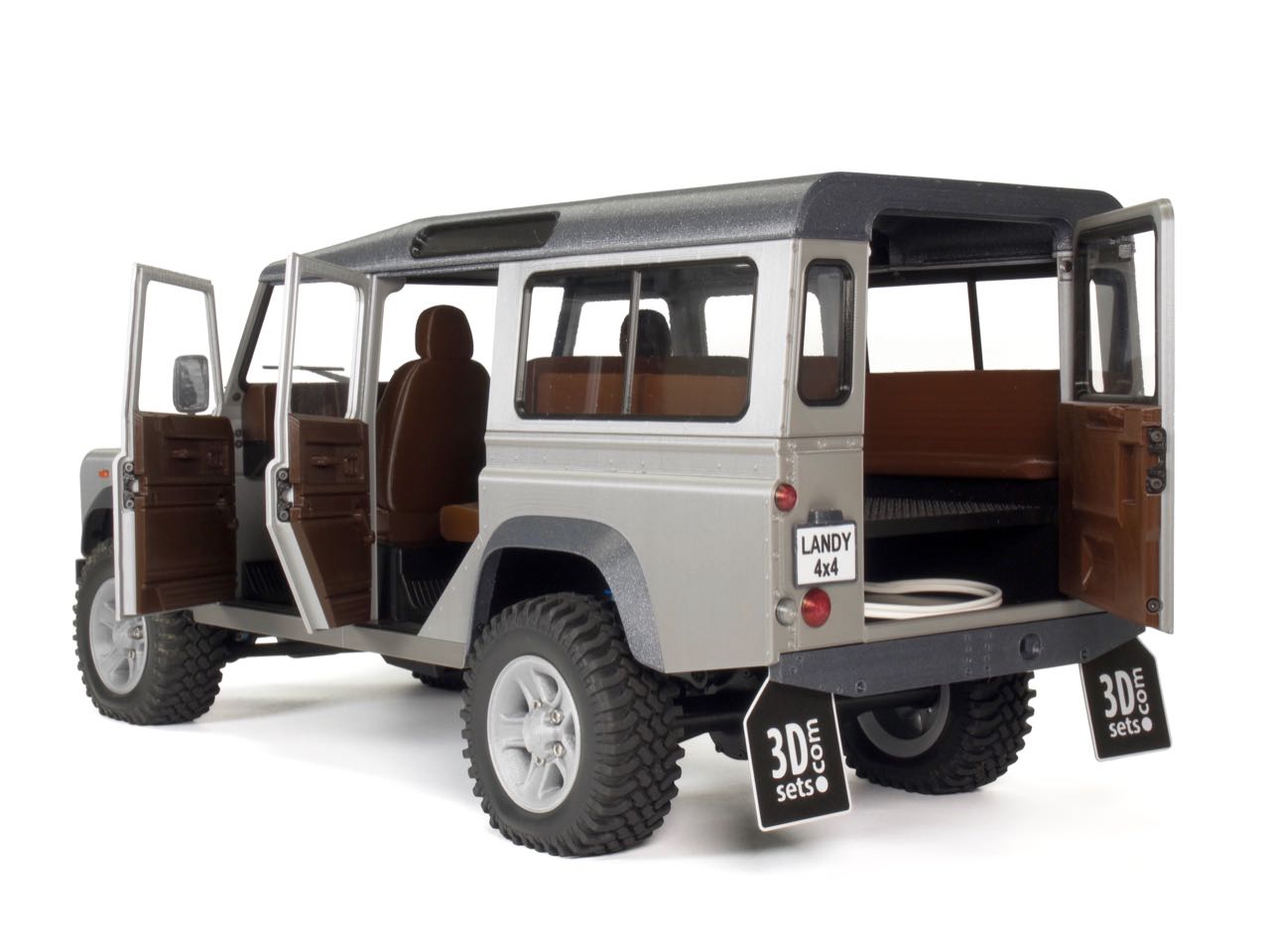 Model 5: Landy 4x4 Wagon – 3D Sets