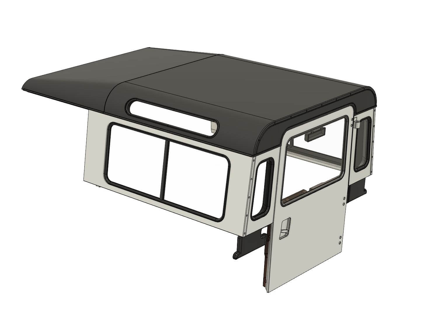 Hardtop Upgrade for Model 3 – 3D Sets