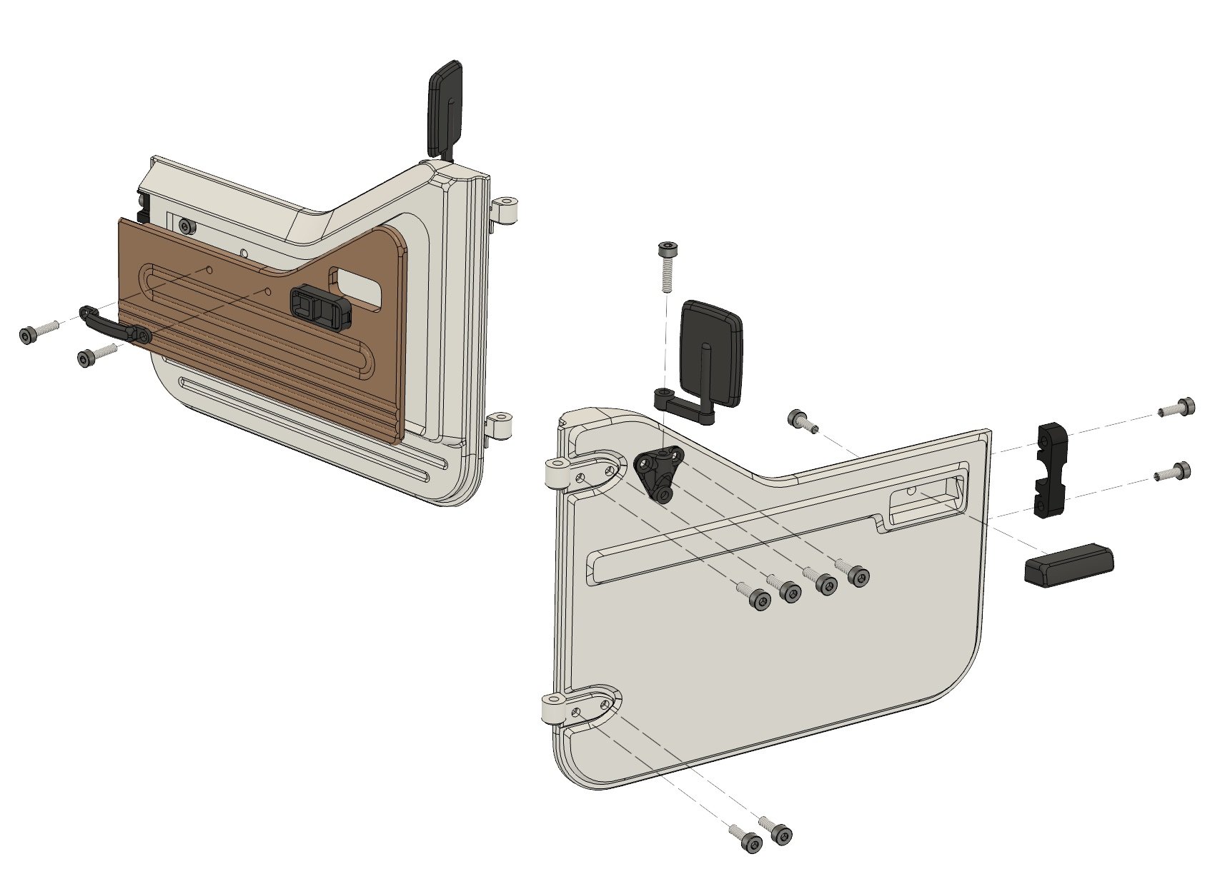 Half Door for Model 10 – 3D Sets