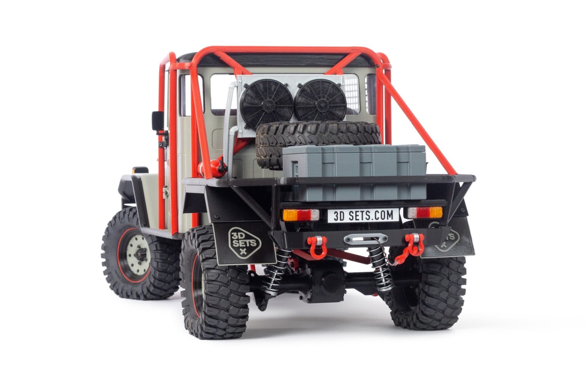 Model 13: Bamboo 4x4 Winch Truck – 3D Sets