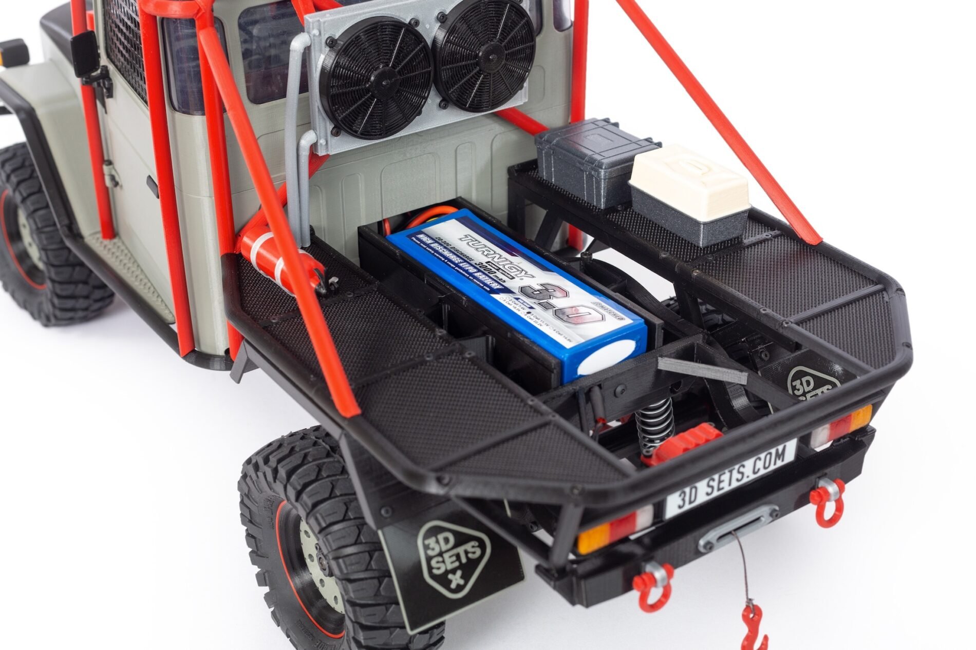 Model 13: Bamboo 4x4 Winch Truck – 3D Sets