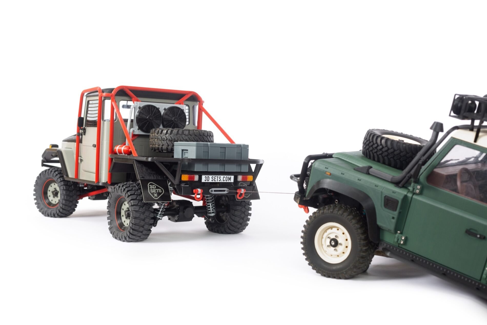 Model 13: Bamboo 4x4 Winch Truck – 3D Sets
