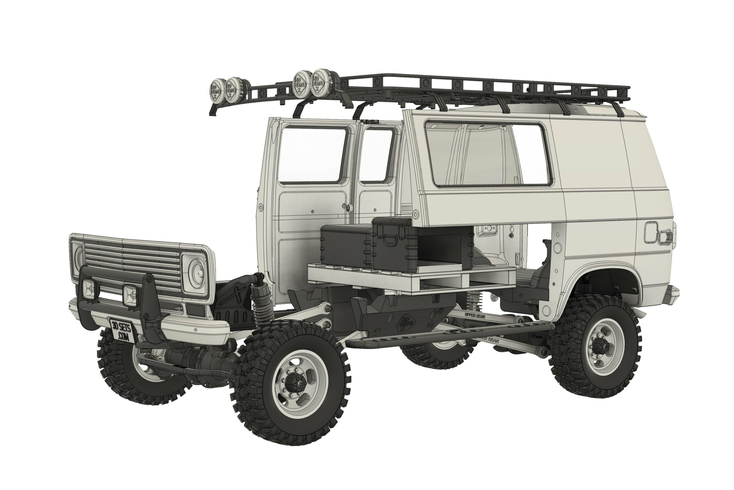 Max 4x4 Upgrade for Model 14 – 3D Sets