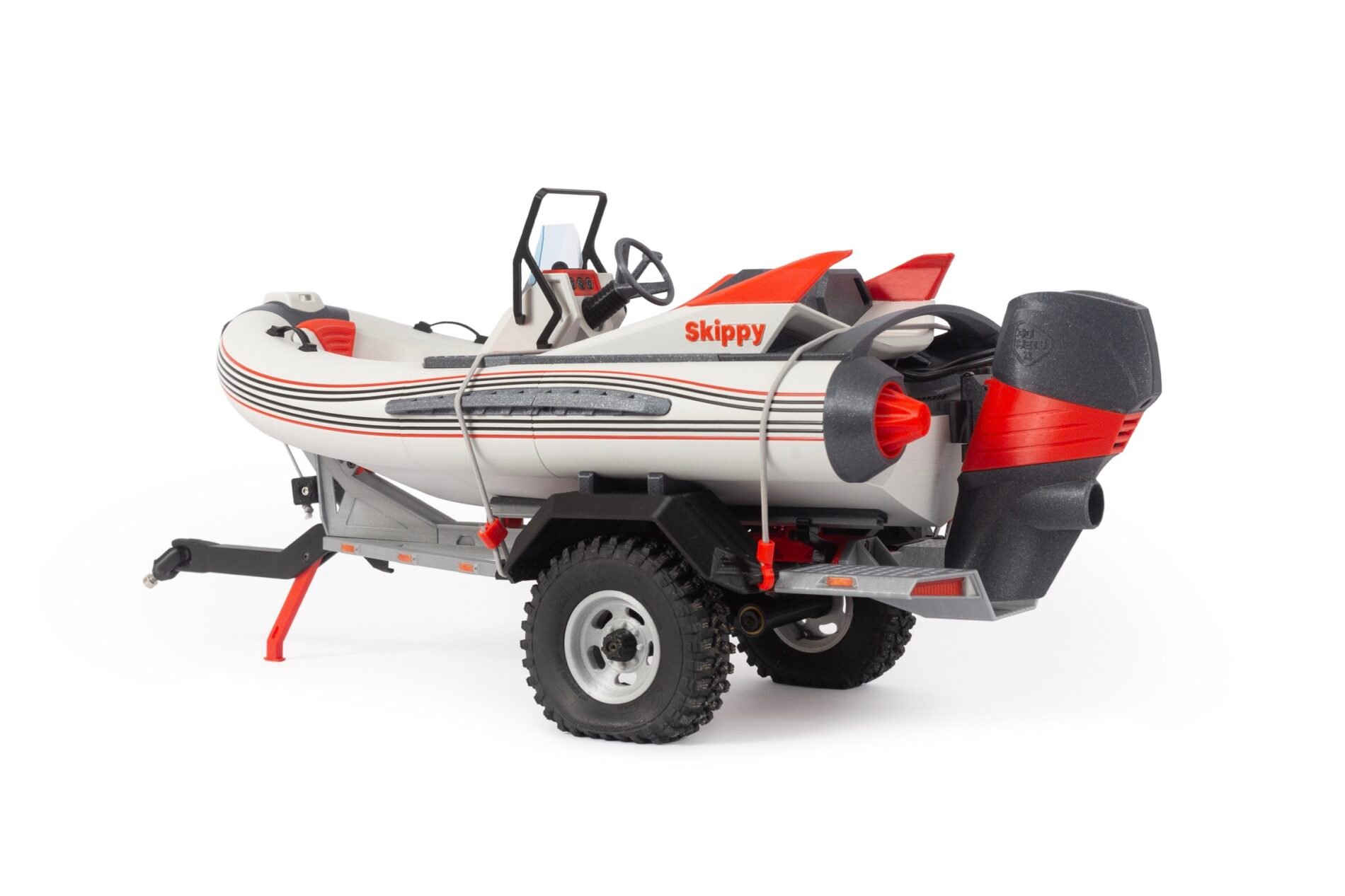 3D Sets Skippy: Boat & Trailer – 3D Sets