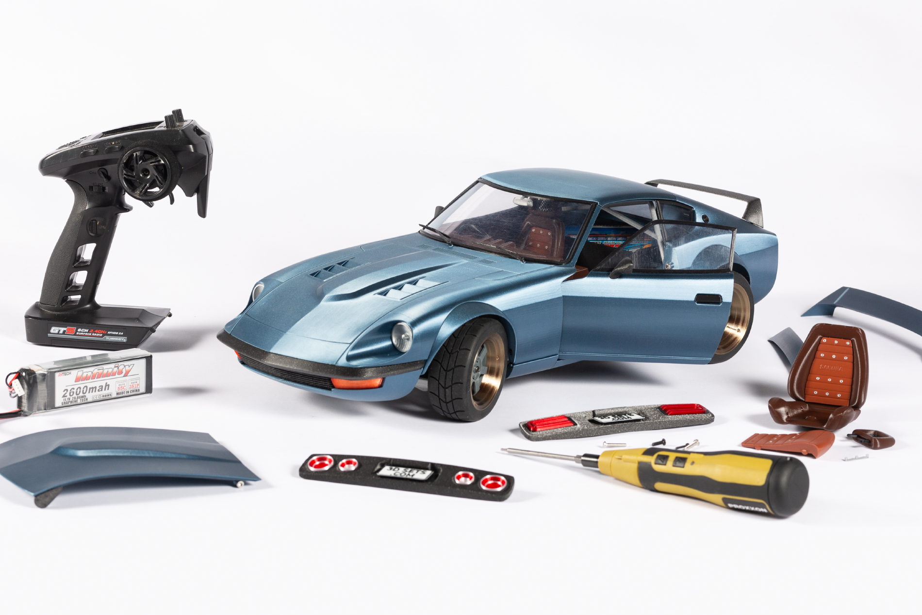 Sport Pack for Model 17: Sakura 240 – 3D Sets