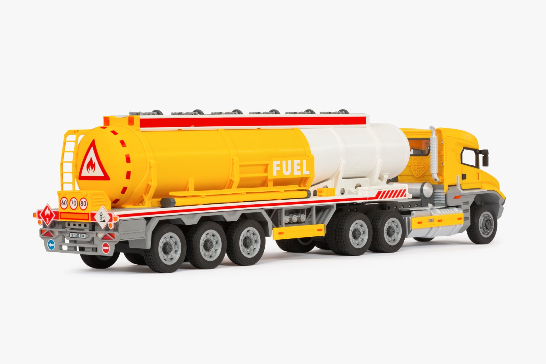 3D Sets Mini Truck: Roady Tanker Trailer – 3D Sets
