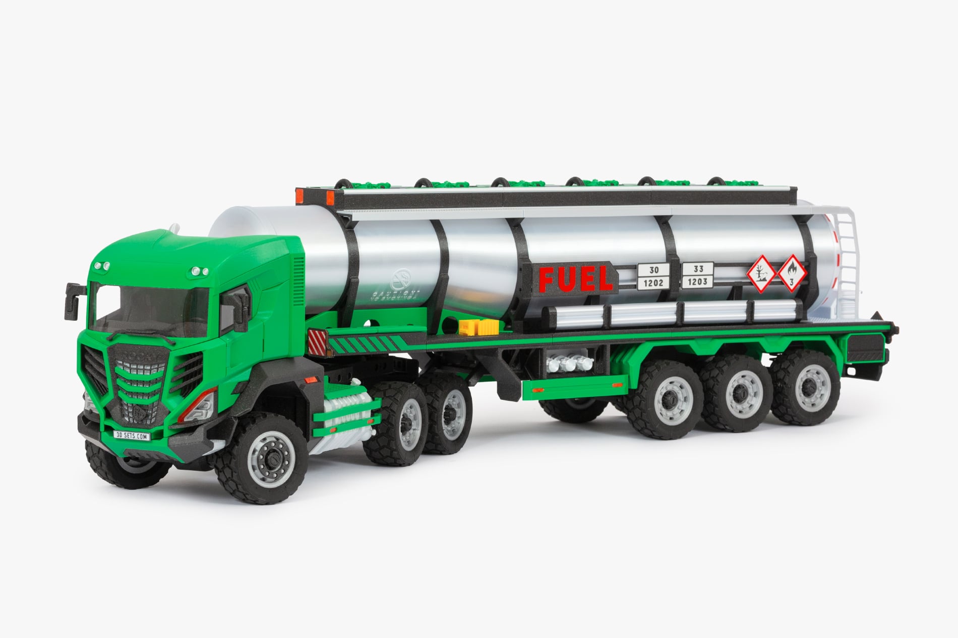 3D Sets Mini Truck: Rocky Tanker Trailer – 3D Sets