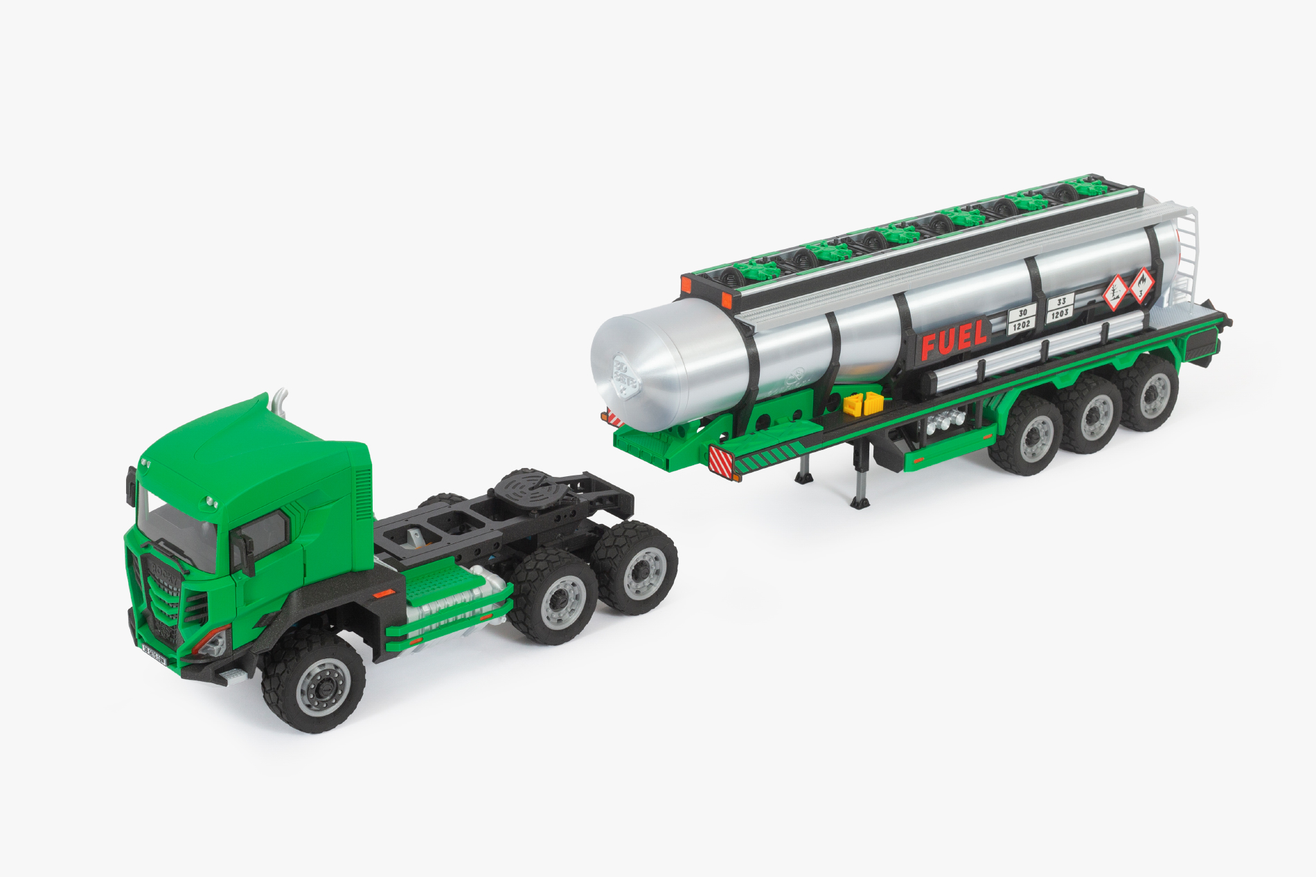 3D Sets Mini Truck: Rocky Tanker Trailer – 3D Sets