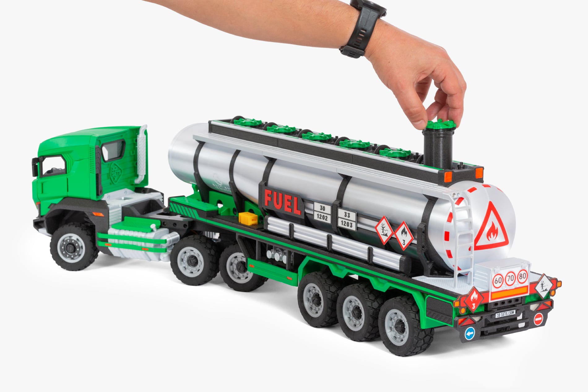 3D Sets Mini Truck: Rocky Tanker Trailer – 3D Sets