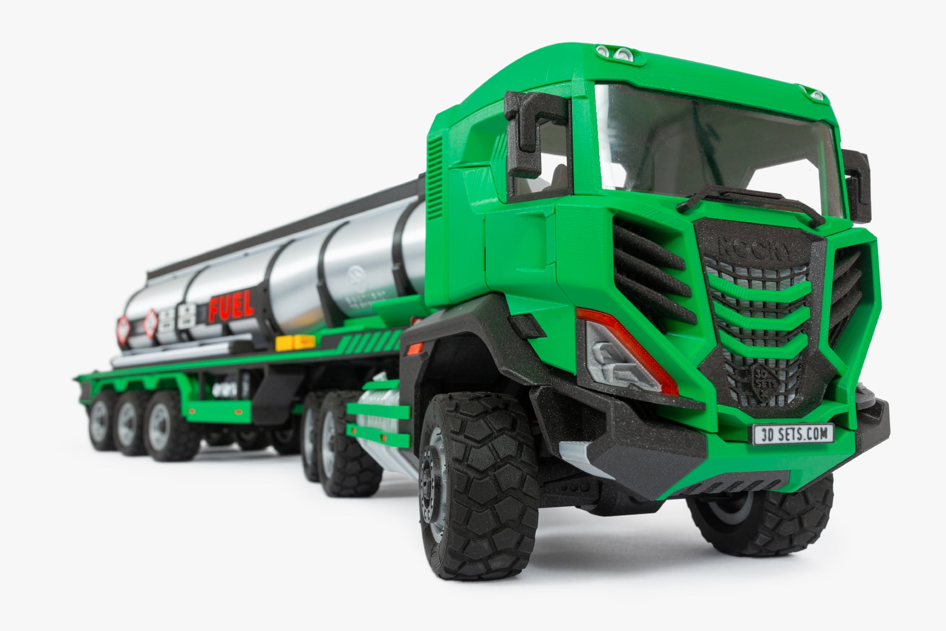 3D Sets Mini Truck: Rocky Tanker Trailer – 3D Sets