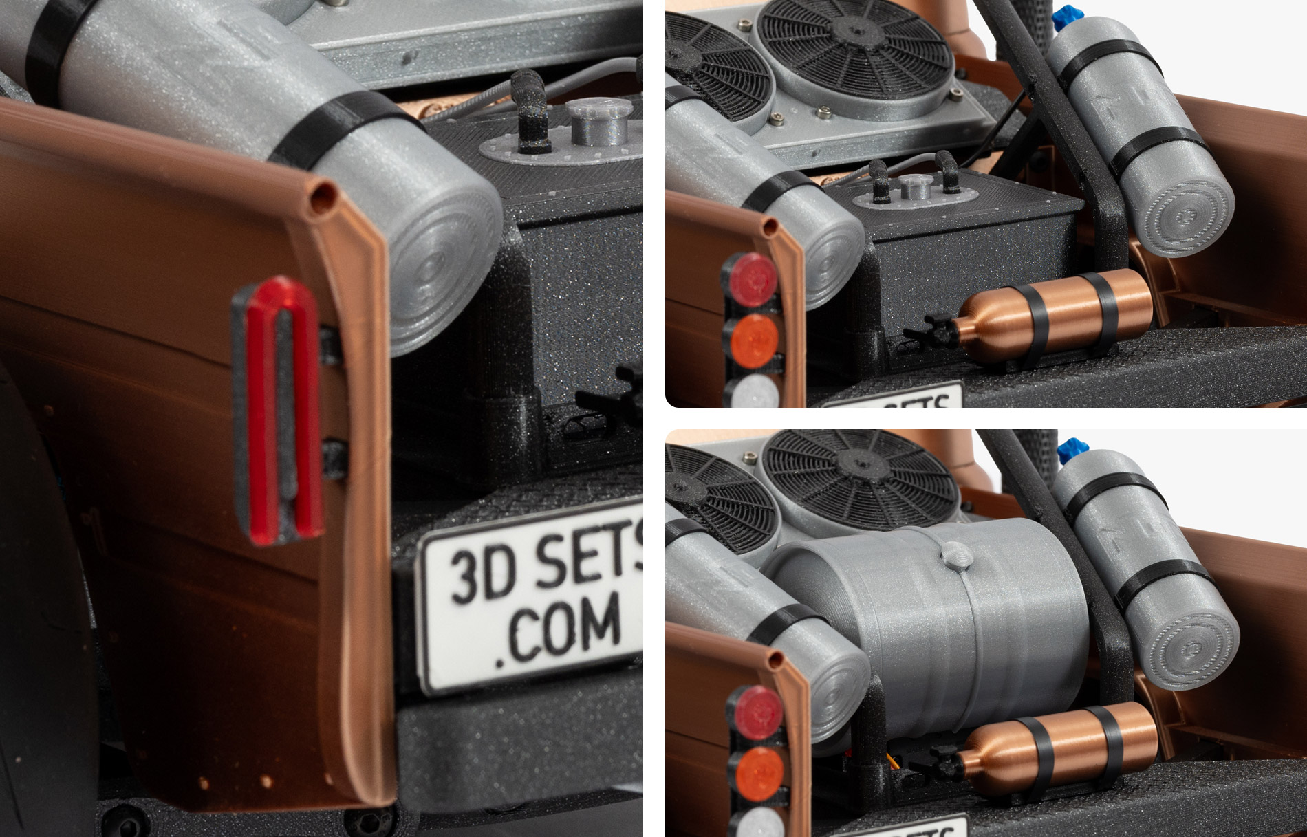 Downrider Pack for Model 18: Reaper – 3D Sets