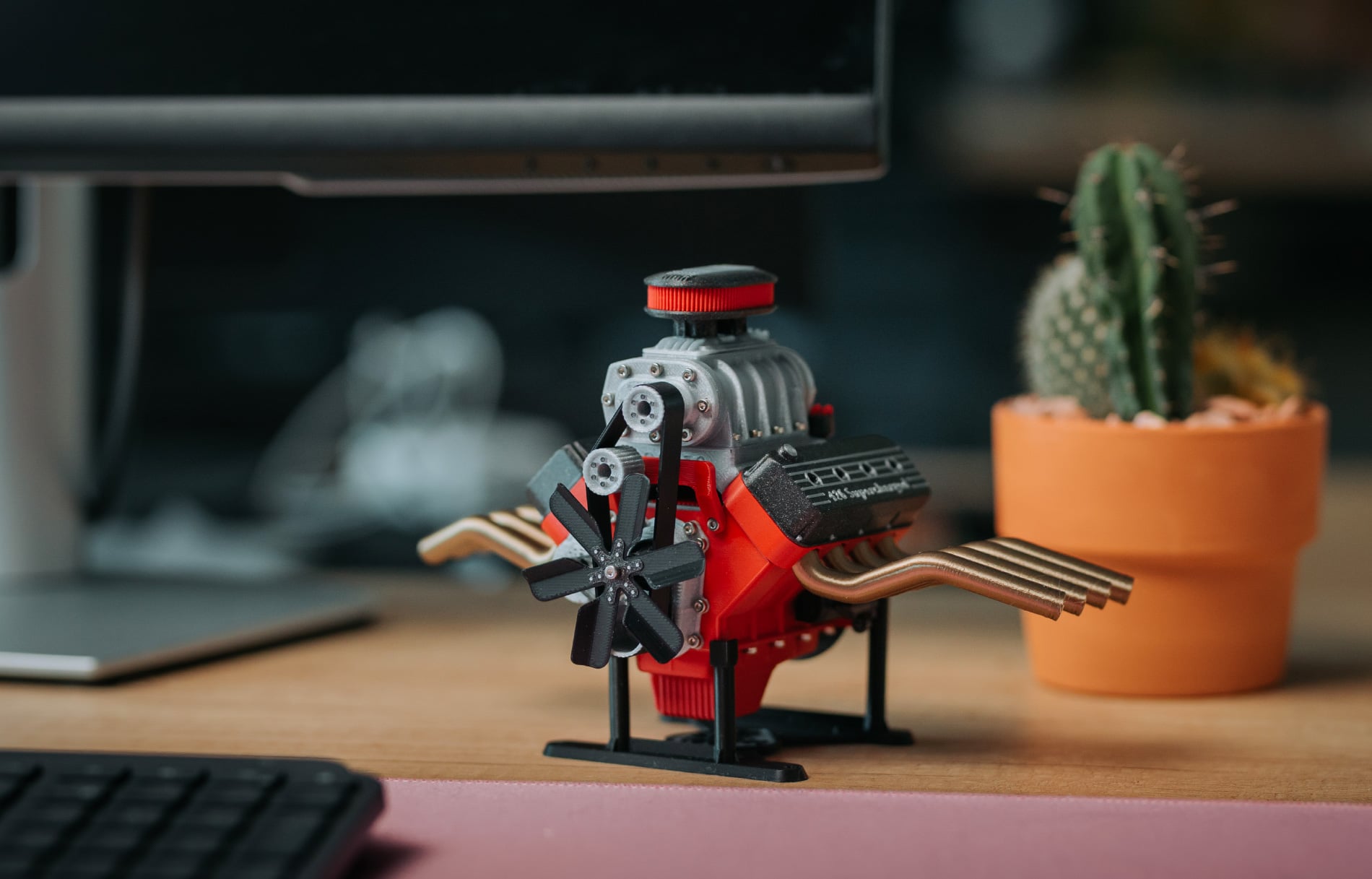 V8 Engine Model – 3D Sets
