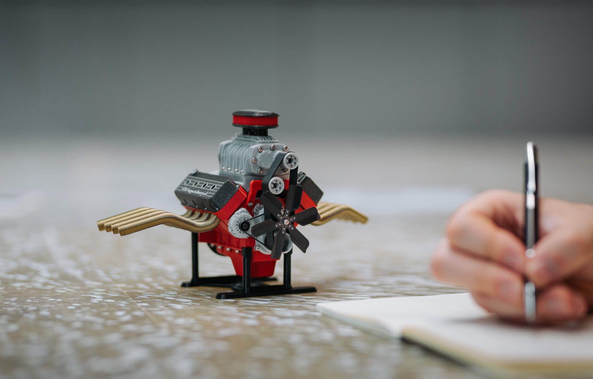 V8 Engine Model – 3D Sets