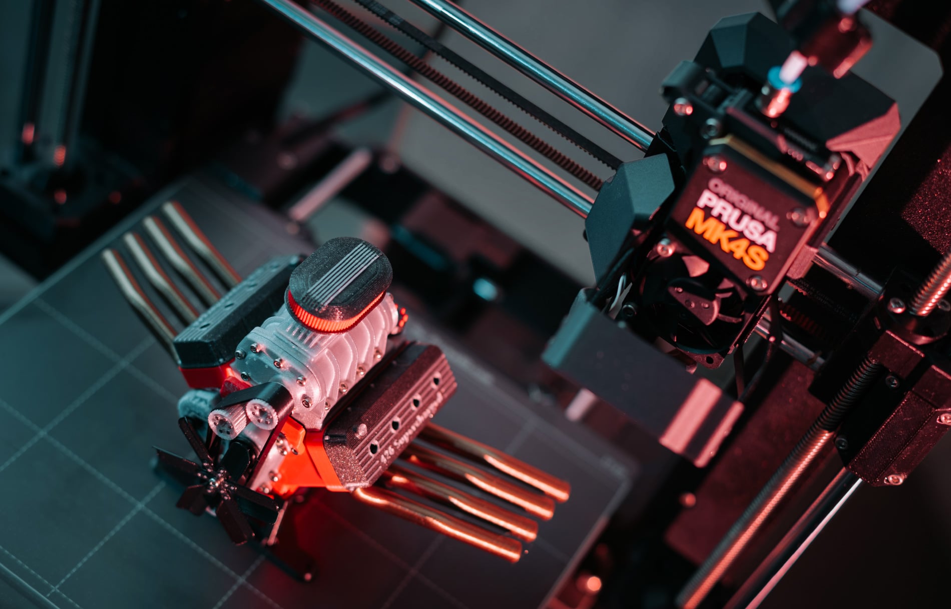 V8 Engine Model – 3D Sets